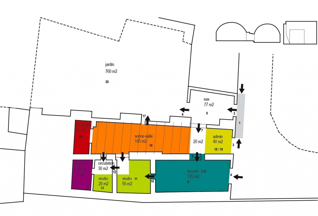 Étude de définition pour le projet de scène de musiques actuelles (SMAC) et assistance pour le ...